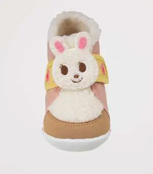 MIKI HOUSE Fleece Appliqué Sneakers