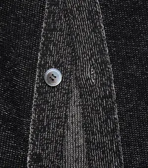 Comme Des Garçons Wool Double-layered Cardigan