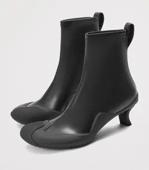 Loewe Leather Dive Ankle Boots 45
