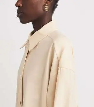 Zimmermann Wool Valiant Lace Shirt