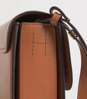 Harrods Leather Snaffle Cross-body Bag