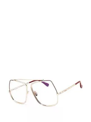 Max Mara Oversized Geometric-frame Glasses
