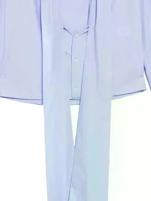 MAISON JEJIA Viv Pussy-bow Wide-sleeve Shirt