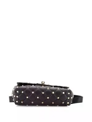 Valentino Garavani Rockstud Spike Turnlock Quilted Leather Belt Bag