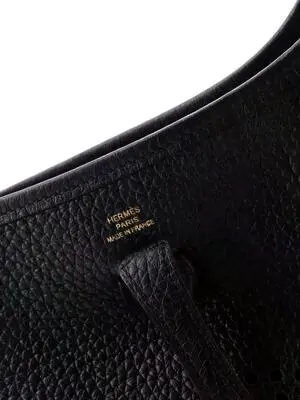 Hermès Evelyne Bag Gen Iii Clemence Tpm Crossbody Bag - Black