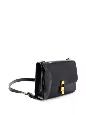 Saint Laurent Carre Satchel Patent Medium Shoulder Bag