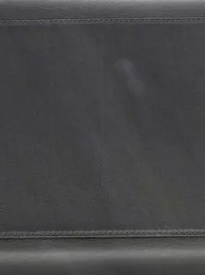 Celine Tricolor Trapeze Bag Leather Small Satchel - Black