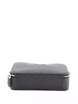 Prada Brique Saffiano Leather Small Crossbody Bag