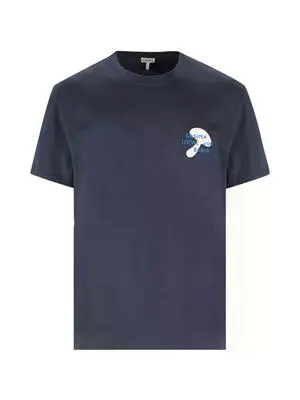 Loewe X Cosima Von Bonin Embroidered T-shirt - Blue