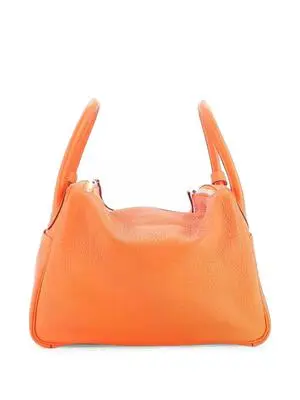 Hermès Lindy Bag Clemence 30 Shoulder Bag - Orange
