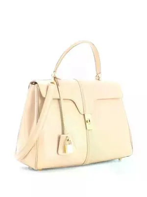 Celine 16 Top Handle Bag Smooth Calfskin Medium Satchel