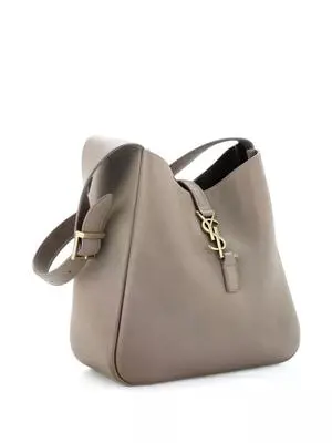 Saint Laurent Le 5 A 7 Supple Leather Small Hobo Bag