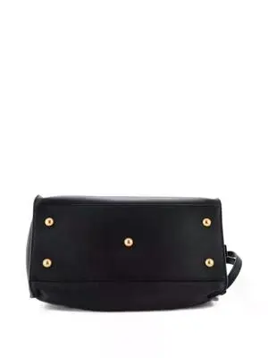 Saint Laurent Classic Y Cabas Leather Small Satchel - Black