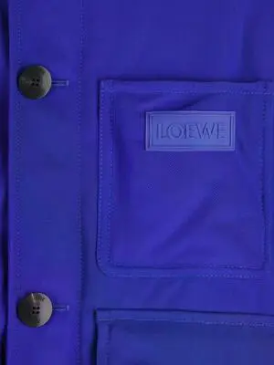 Loewe Logo-patch Contrast-trim Jacket