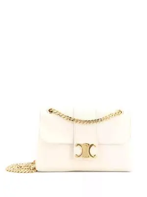 Celine Victoire Flap Leather Teen Shoulder Bag