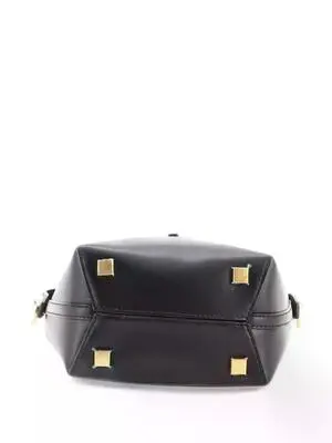 Saint Laurent Le 37 Leather Mini Bucket Bag