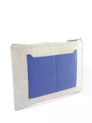 Hermès 2018 Epsom And Felt Toodoo 29 Clutch Bag