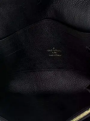 LOUIS VUITTON Vavin Chain Wallet Monogram Empreinte Leather Clutch Bag