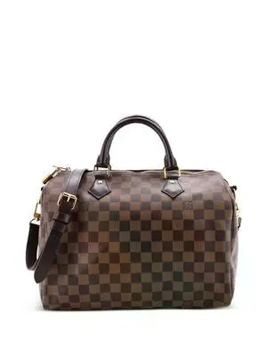 LOUIS VUITTON Speedy Bandouliere Bag Damier 30 Shoulder Bag - Brown