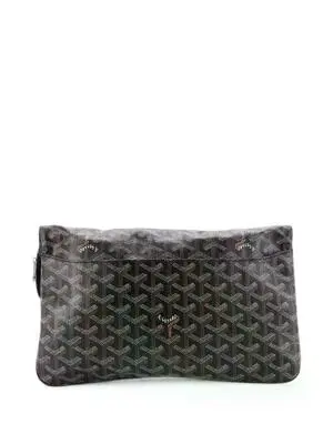 Goyard Saint Marie Coated Canvas Clutch Bag