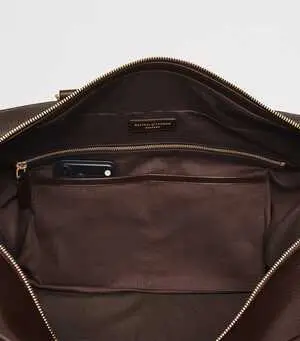 ASPINAL OF LONDON Grained Leather 36-hour Holdall