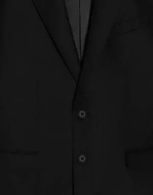 Dolce & Gabbana Martini Light Single-breasted Flannel Jacket Suits And Blazers