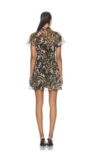 AMUR Evelyn Layered Dress In . Also