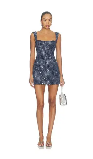 LOVERS AND FRIENDS Tyne Mini Dress - Navy