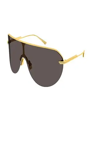 Bottega Veneta Shield Sunglasses - Black
