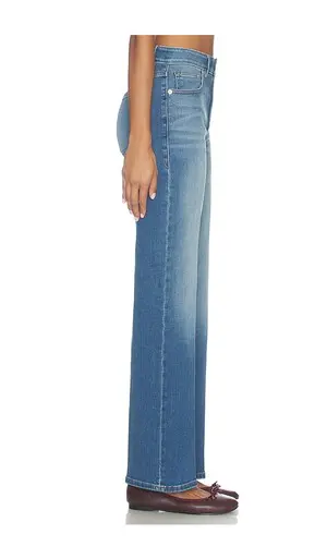 Good American Soft Tech Good True Straight Jeans In . Also