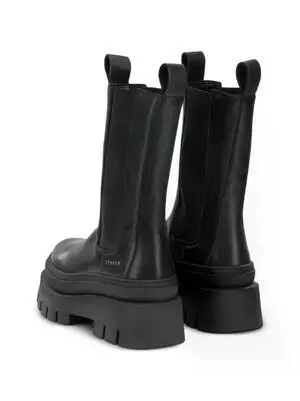 SUMMERY COPENHAGEN Chunky-sole Leather Boots