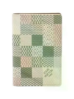 LOUIS VUITTON 2021 Damouflage Card Case - Neutrals