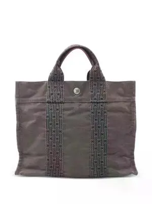 Hermès 2000s Pm Yale Line Tote Bag Grey