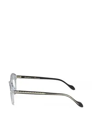 Kàdor Melany Glamour-v Cat-eye Frame Glasses - Black