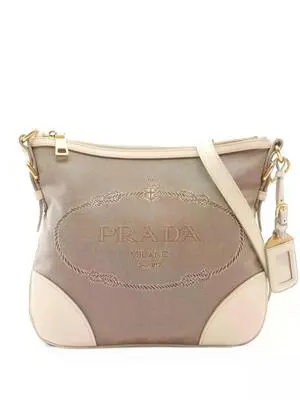 Prada 2010s Jacquard Shoulder Bag