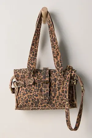 Free People Baby Wild Thing Tote At - Leopard