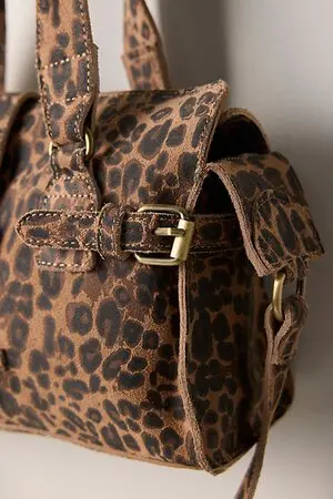 Free People Baby Wild Thing Tote At - Leopard