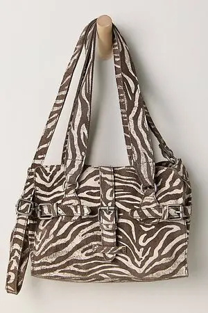 Free People Baby Wild Thing Tote At - Zebra