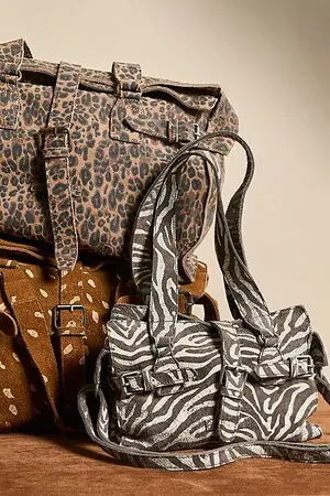 Free People Baby Wild Thing Tote At - Zebra