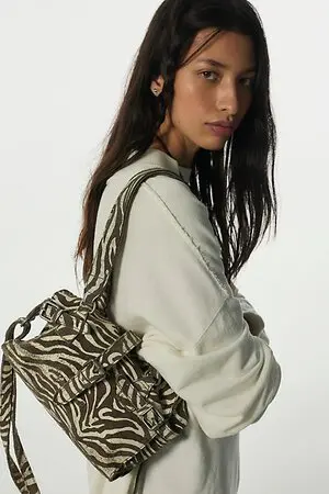 Free People Baby Wild Thing Tote At - Zebra
