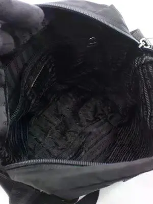 Prada 2000s Triangle Logo Shoulder Bag
