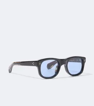 JACQUES MARIE MAGE Amilcar Square Sunglasses - Black