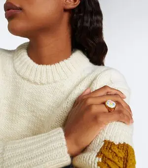 Chloé Bloomcraft Floral Signet Ring
