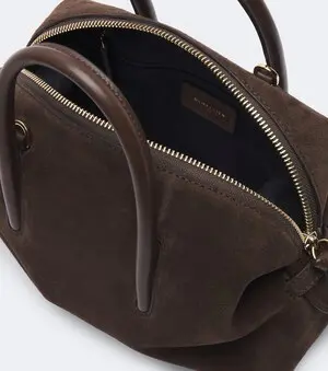 DEMELLIER Stockholm Small Suede Top-handle Bag