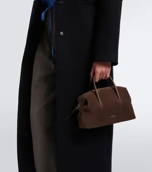 DEMELLIER Stockholm Small Suede Top-handle Bag