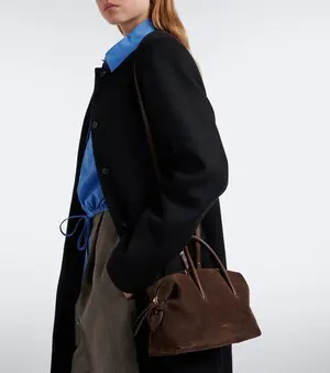 DEMELLIER Stockholm Small Suede Top-handle Bag