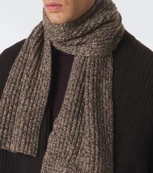Agnona Wool And Cashmere Scarf