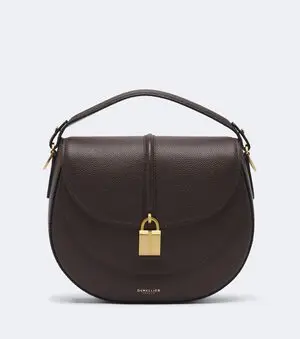 DEMELLIER Siena Saddle Small Leather Shoulder Bag