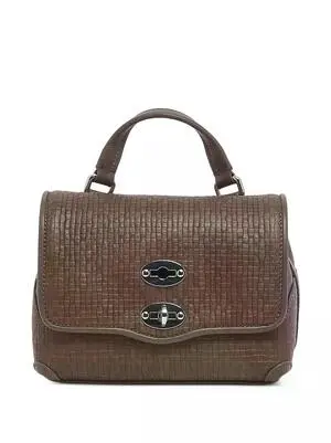 ZANELLATO Postina Cestaia Leather Tote Bag - Brown