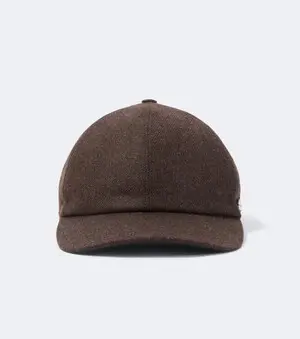 Agnona Cashmere Baseball Cap - Brown